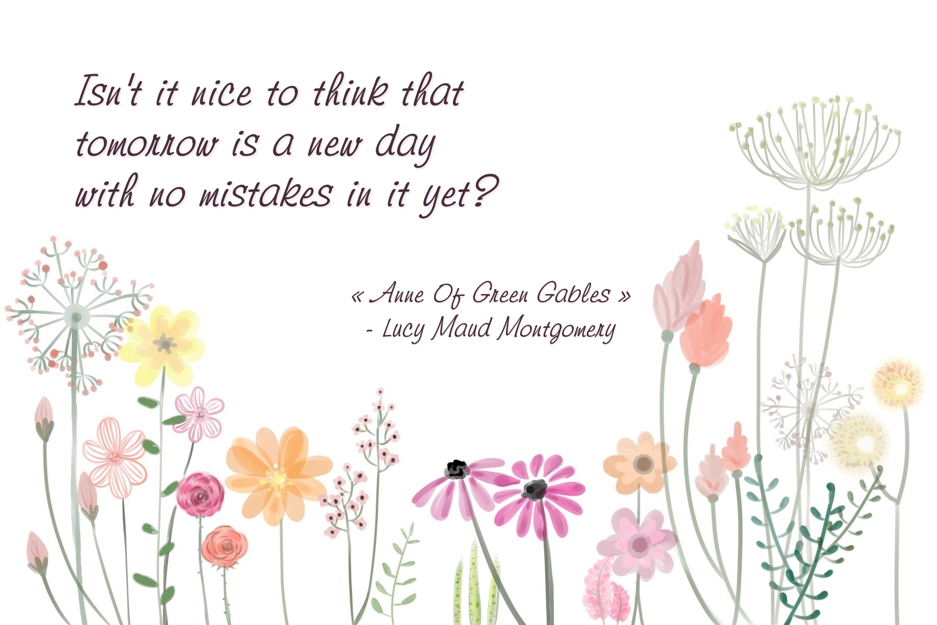 Citation de « Anne de Green Gables » / ‘Anne of Green Gables’ Quote ...