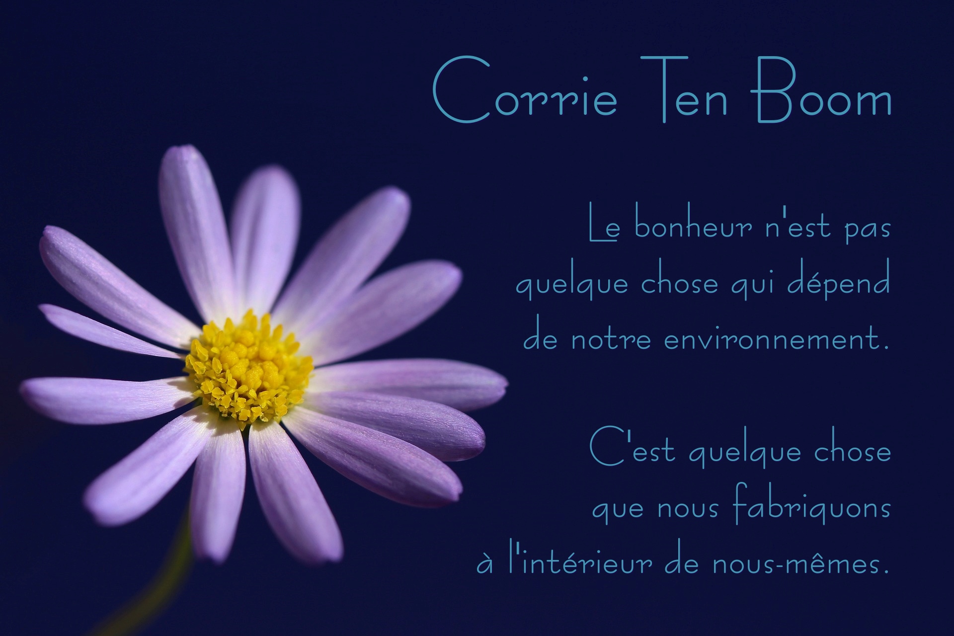 Citation De Corrie Ten Boom / Corrie Ten Boom’s Quote – BUSANIENNE